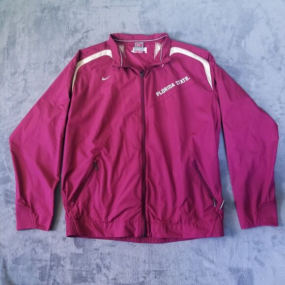 Nike | Jackets & Coats | Florida State University Fsu Windbreaker ...